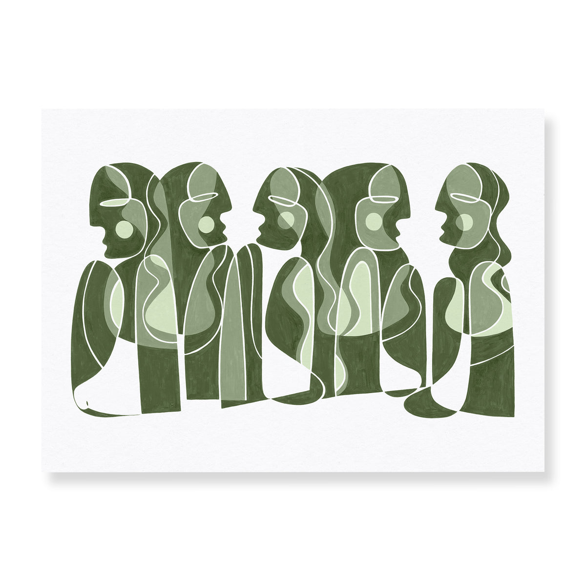 In the waves of change we find our true direction | Sage – Angus Martin Art